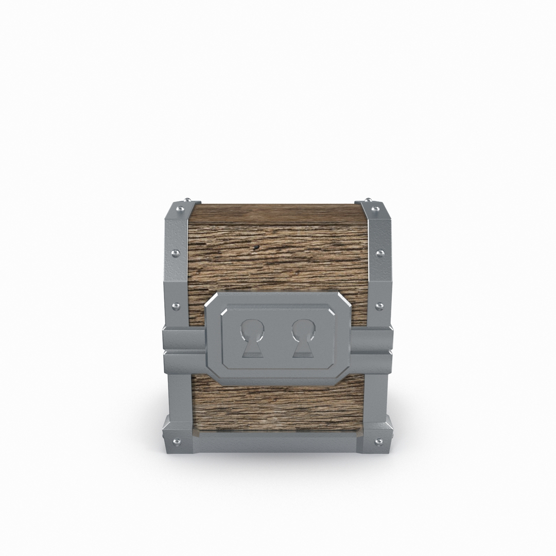 3d Model Clash Giant Chest