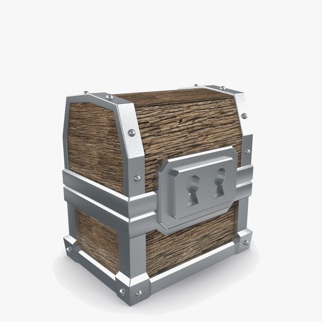 3d Model Clash Giant Chest