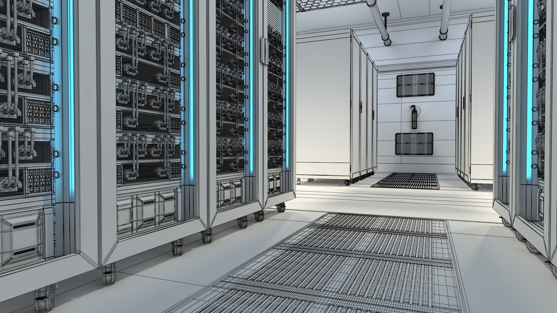 3D Model Data Center 2 - TurboSquid 2289068