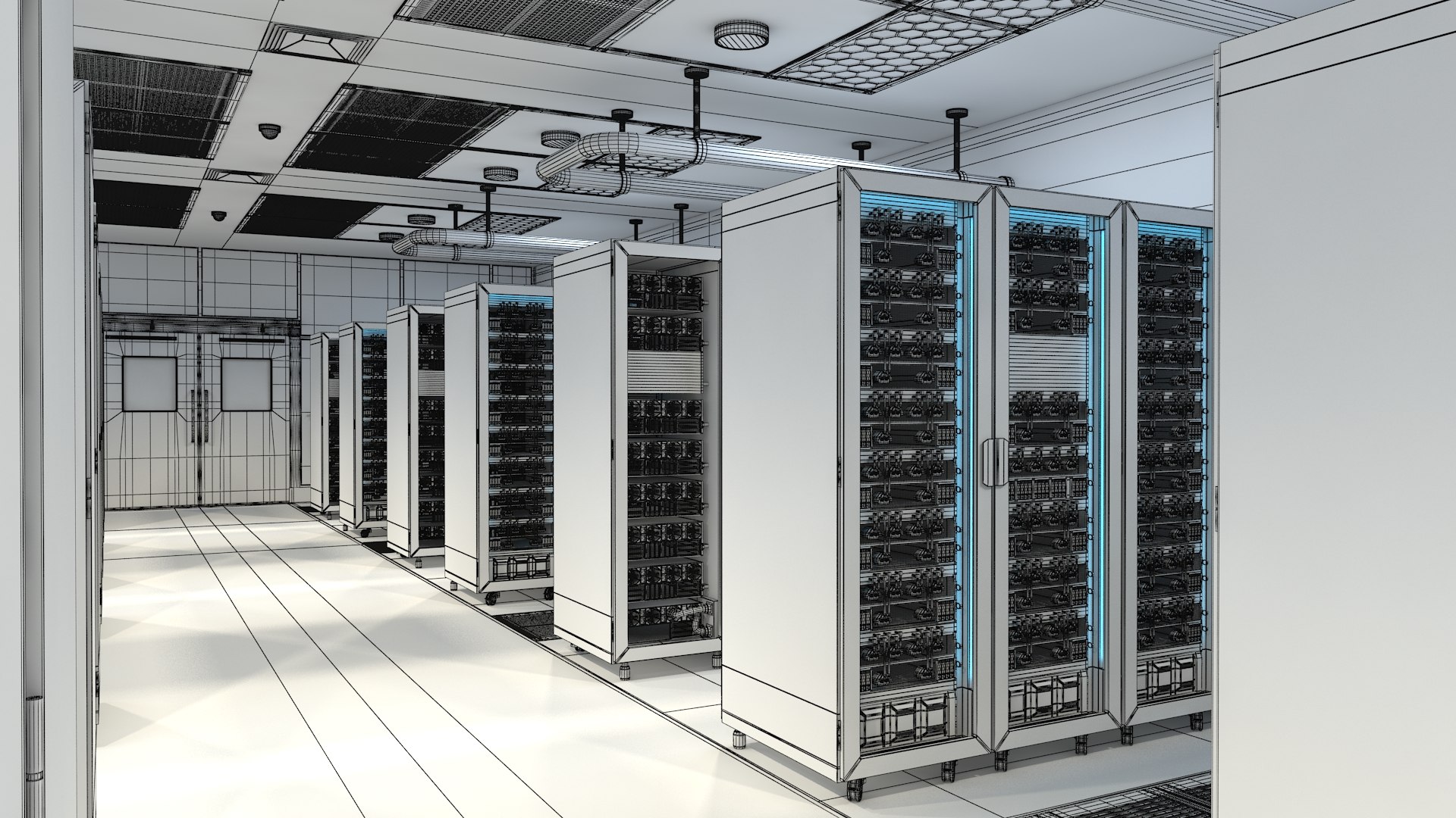 3D Model Data Center 2 - TurboSquid 2289068