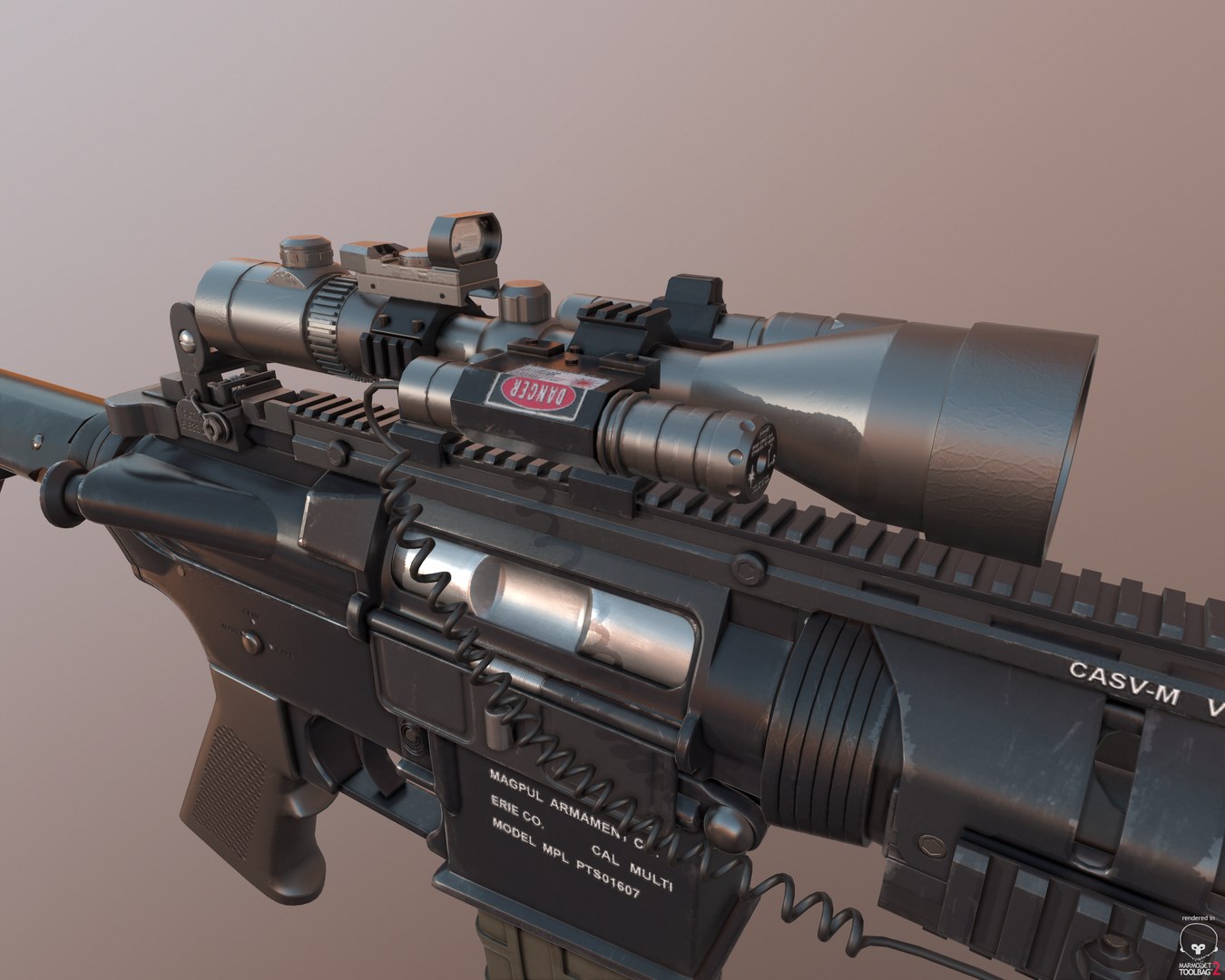 M4a1 3d Model