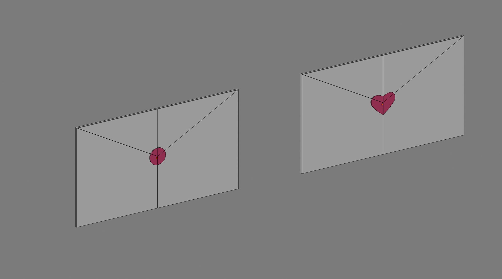 Envelope 3D Model - TurboSquid 1868148