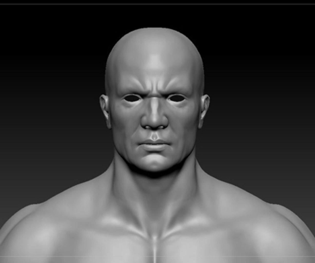 Realistic Bodybuilder Body 3ds