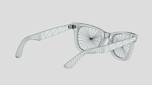 Original Wayfarer Classic Eyeglasses Low Poly PBR Realistic3Dモデル - TurboSquid 1974286