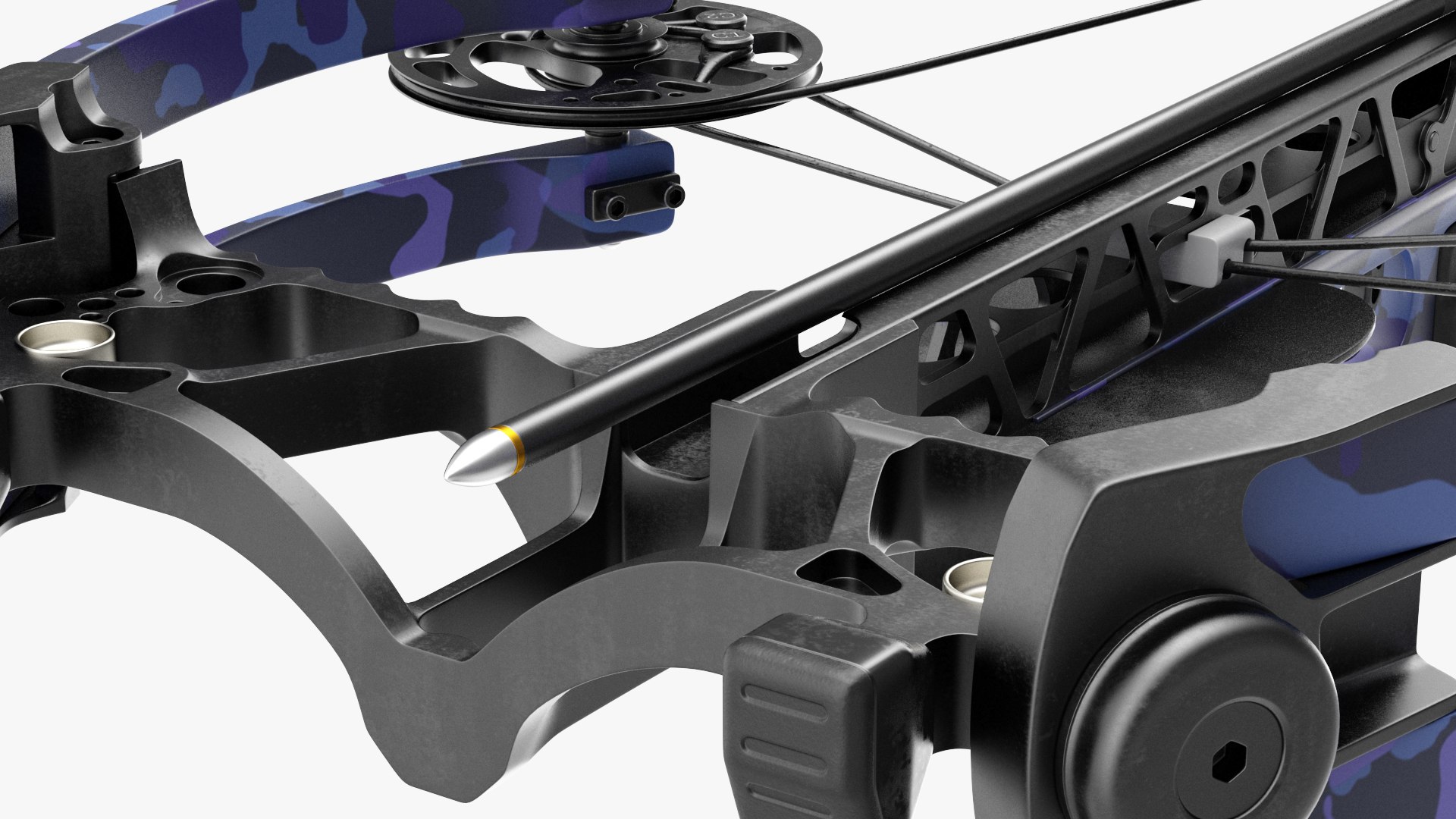 3D crossbow generic arrow scope model - TurboSquid 1465398