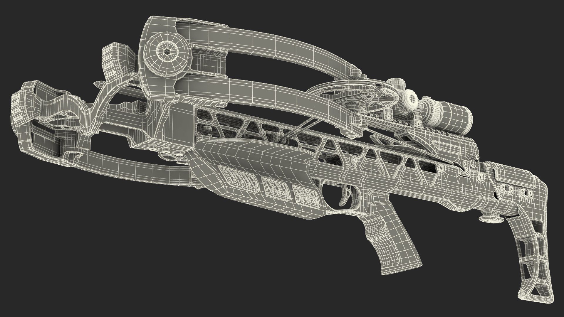 3D Crossbow Generic Arrow Scope Model - TurboSquid 1465398