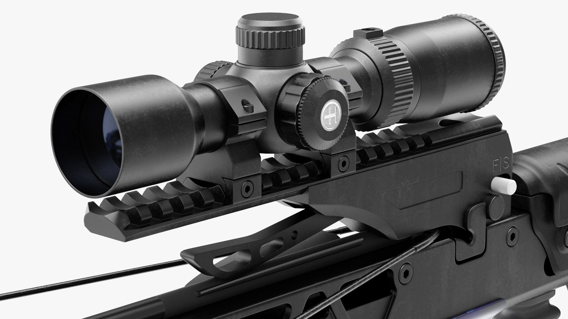 3D crossbow generic arrow scope model - TurboSquid 1465398