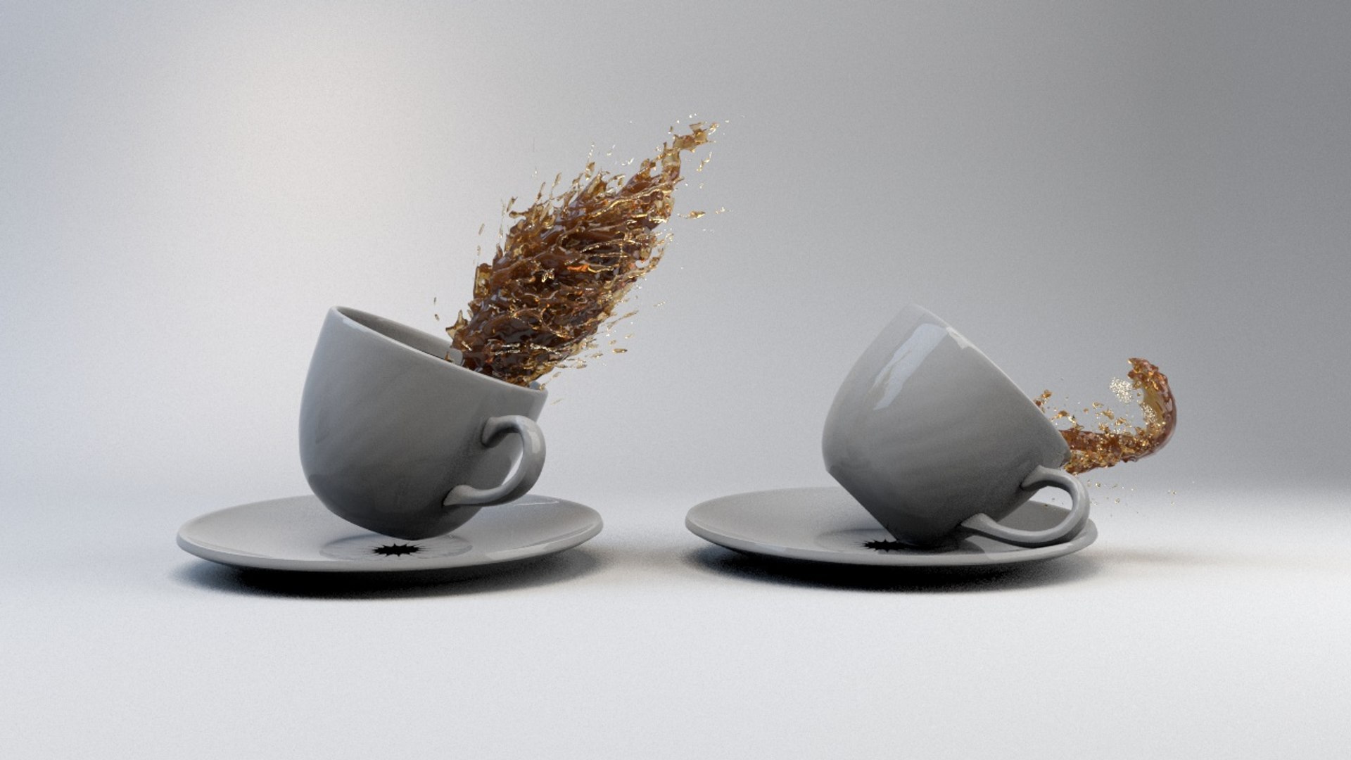3D Cups Splashs - TurboSquid 1555208