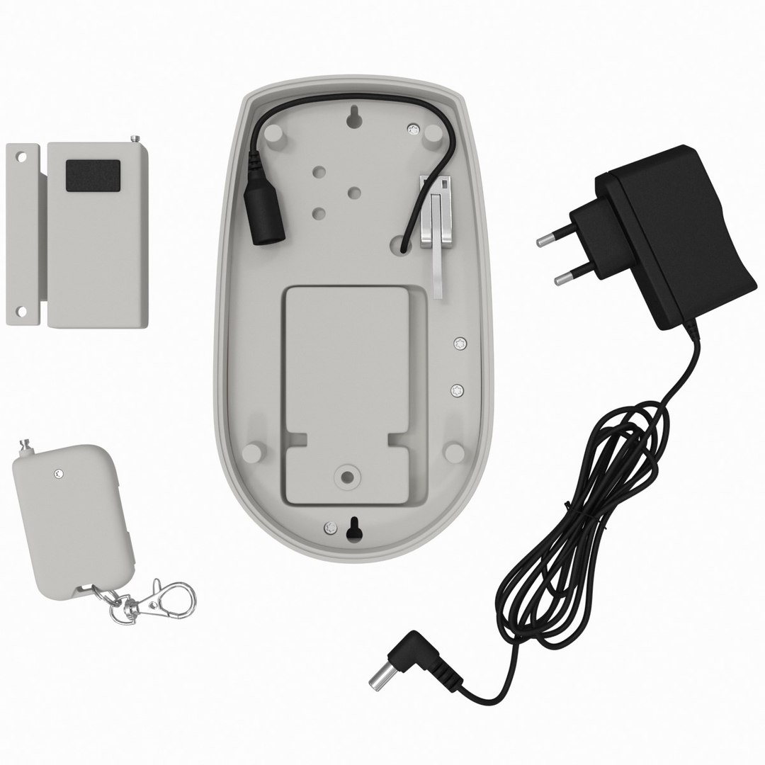 3d 3ds wireless home security alarm