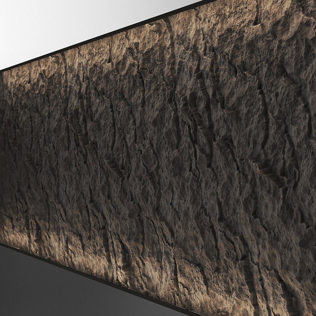 Clif Black Wall Texture Model - TurboSquid 1760086