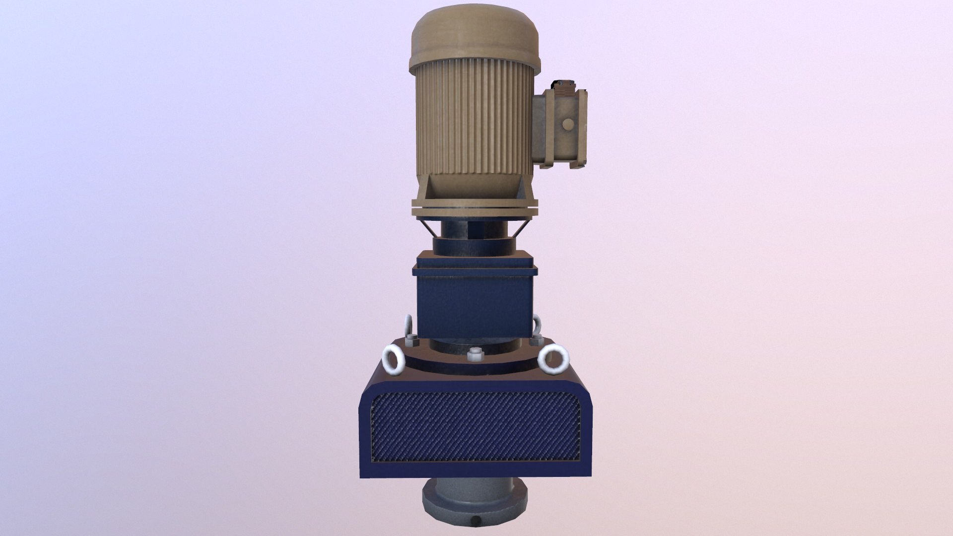 3D Motor And Pump Model - TurboSquid 2291874