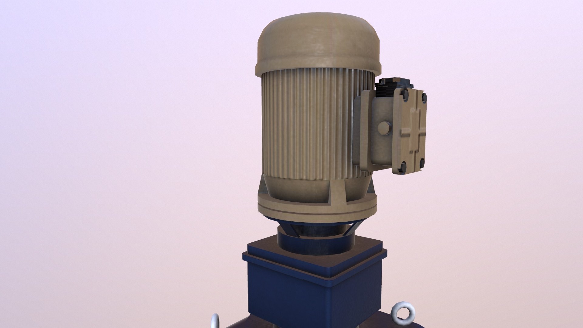 3D Motor And Pump Model - TurboSquid 2291874