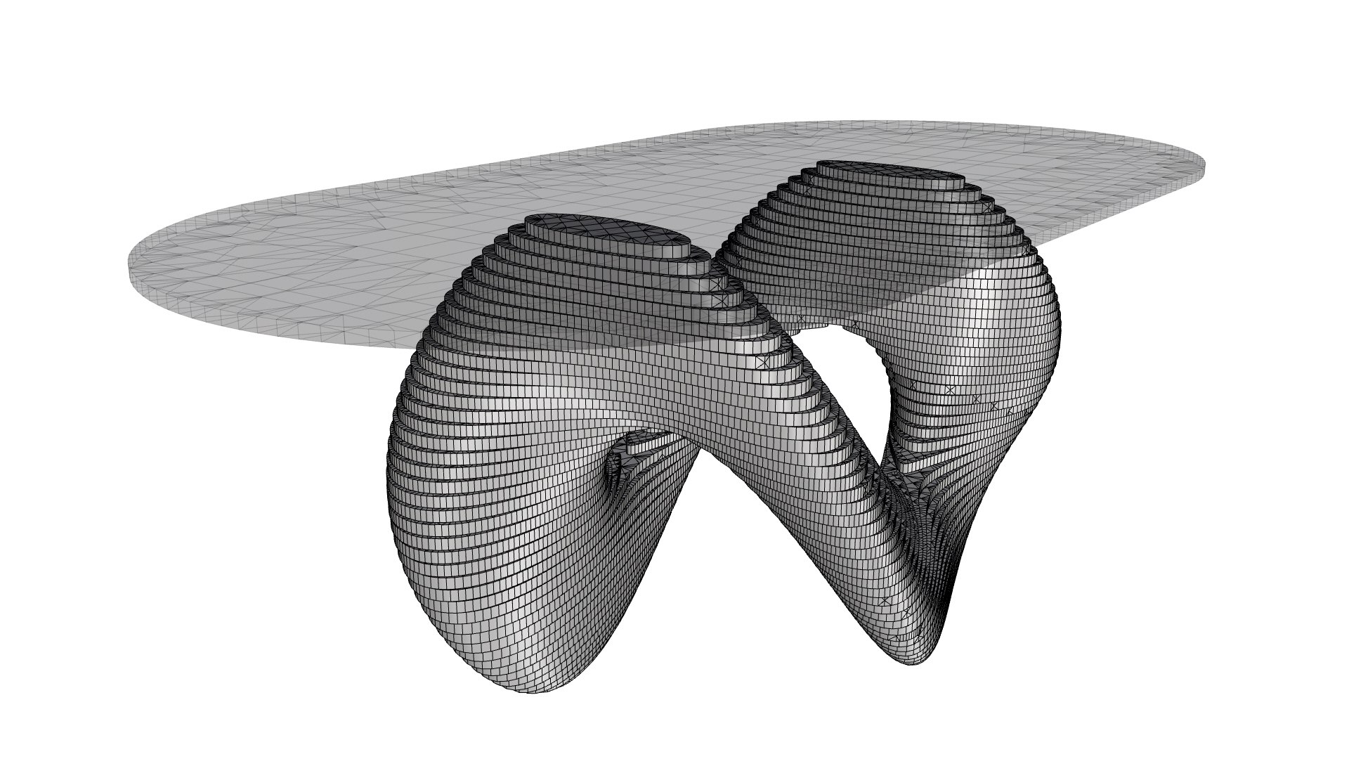 3D Model Sci-Fi Table 01 Infinity - TurboSquid 2189509