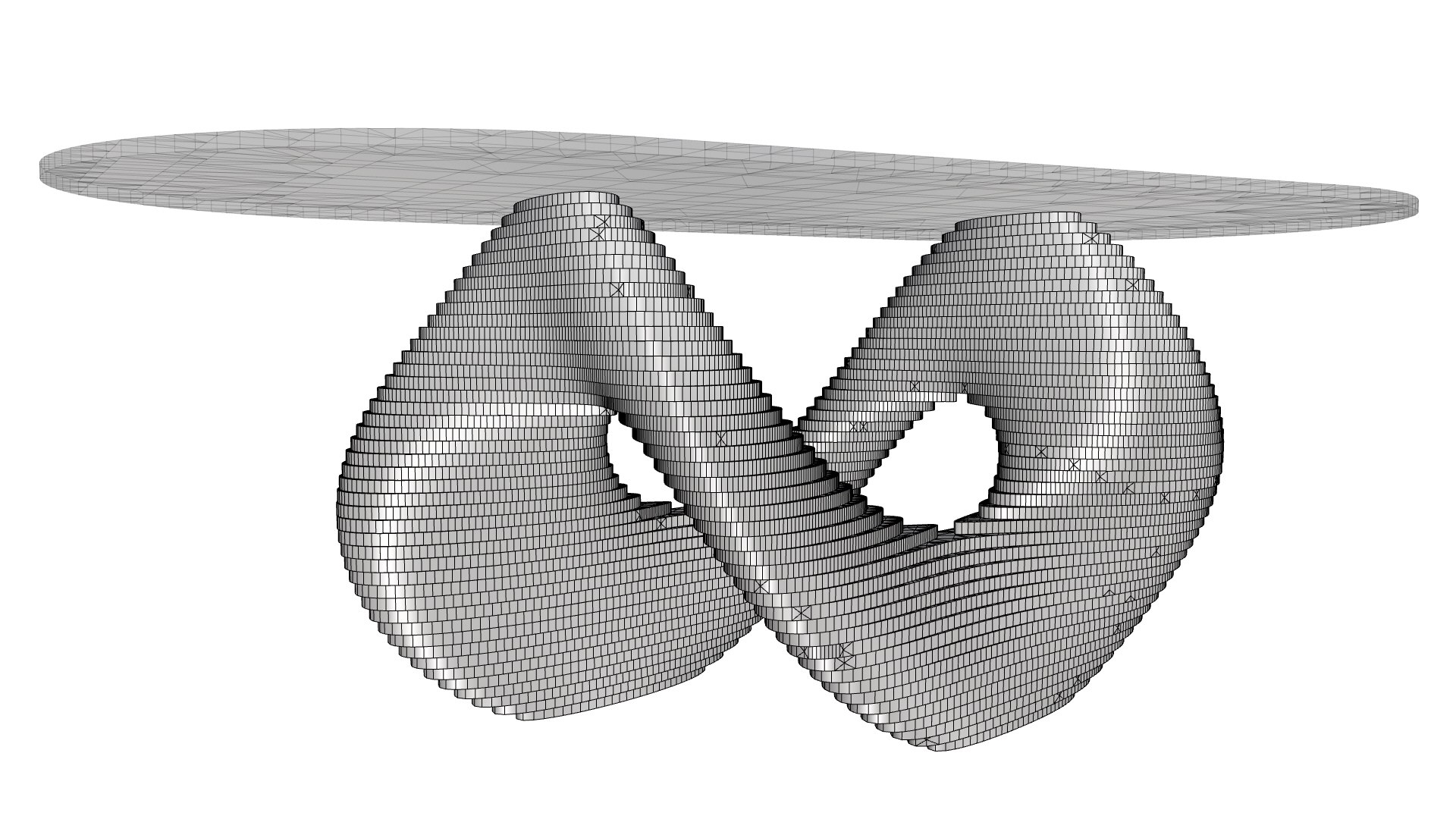 3D Model Sci-Fi Table 01 Infinity - TurboSquid 2189509