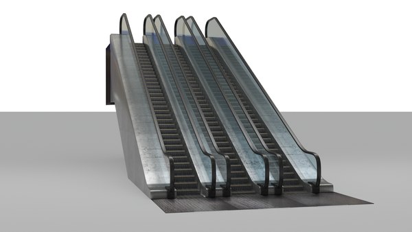 Escalator 3D Models for Download | TurboSquid