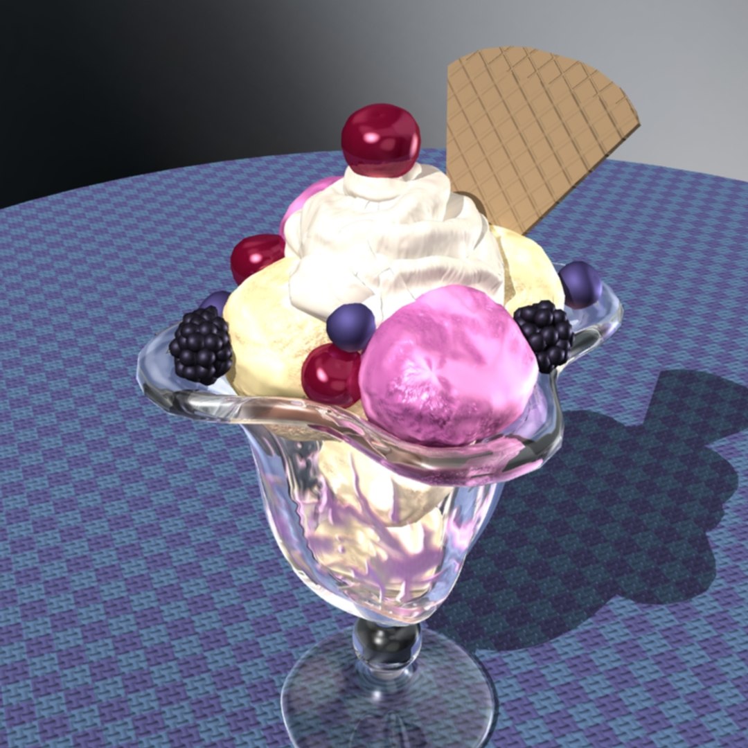 X Delicious Ice Cream Sundae
