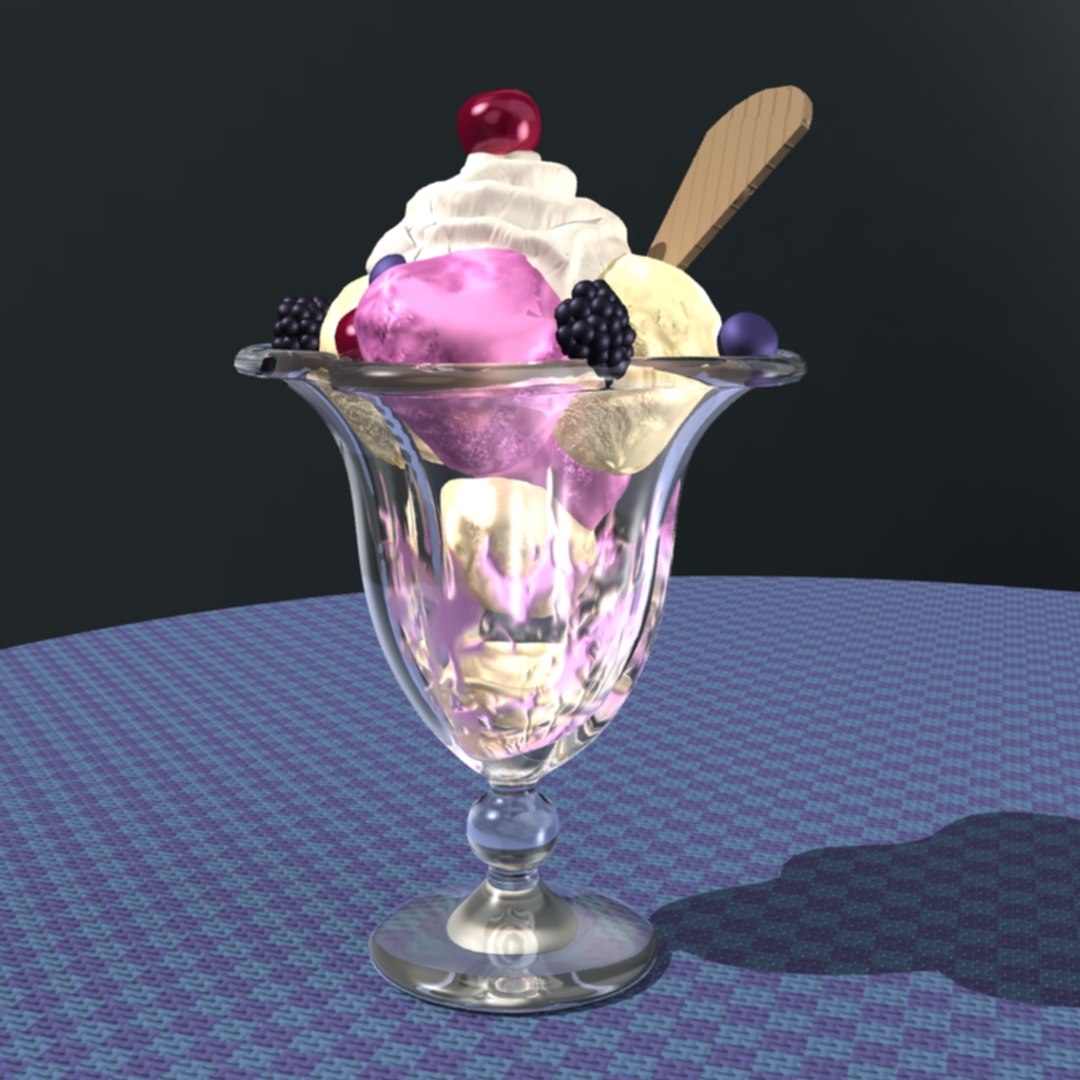X Delicious Ice Cream Sundae