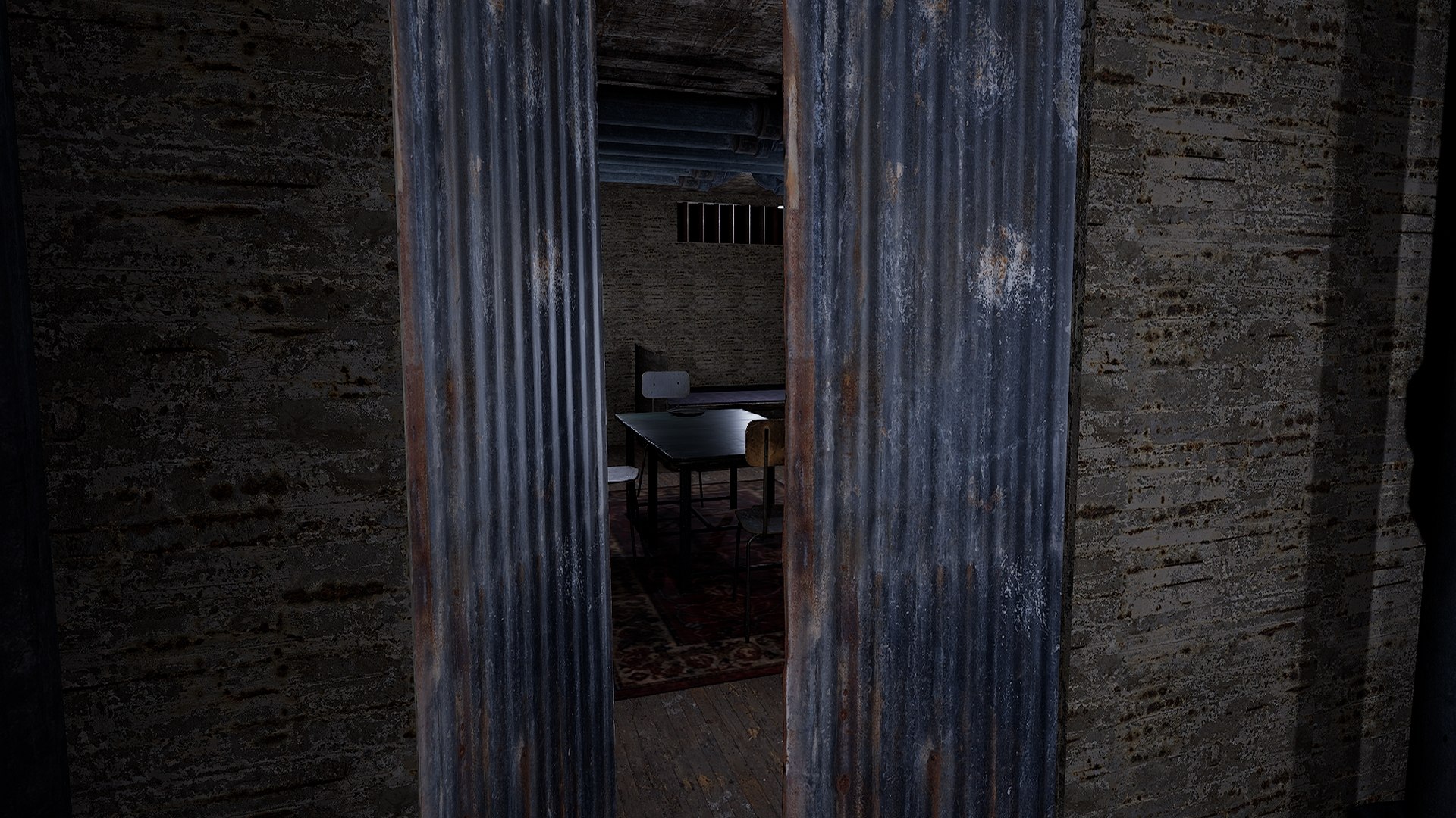 3D Rusty Dark Horror Basement Floor 3 Rooms Model - TurboSquid 2375273