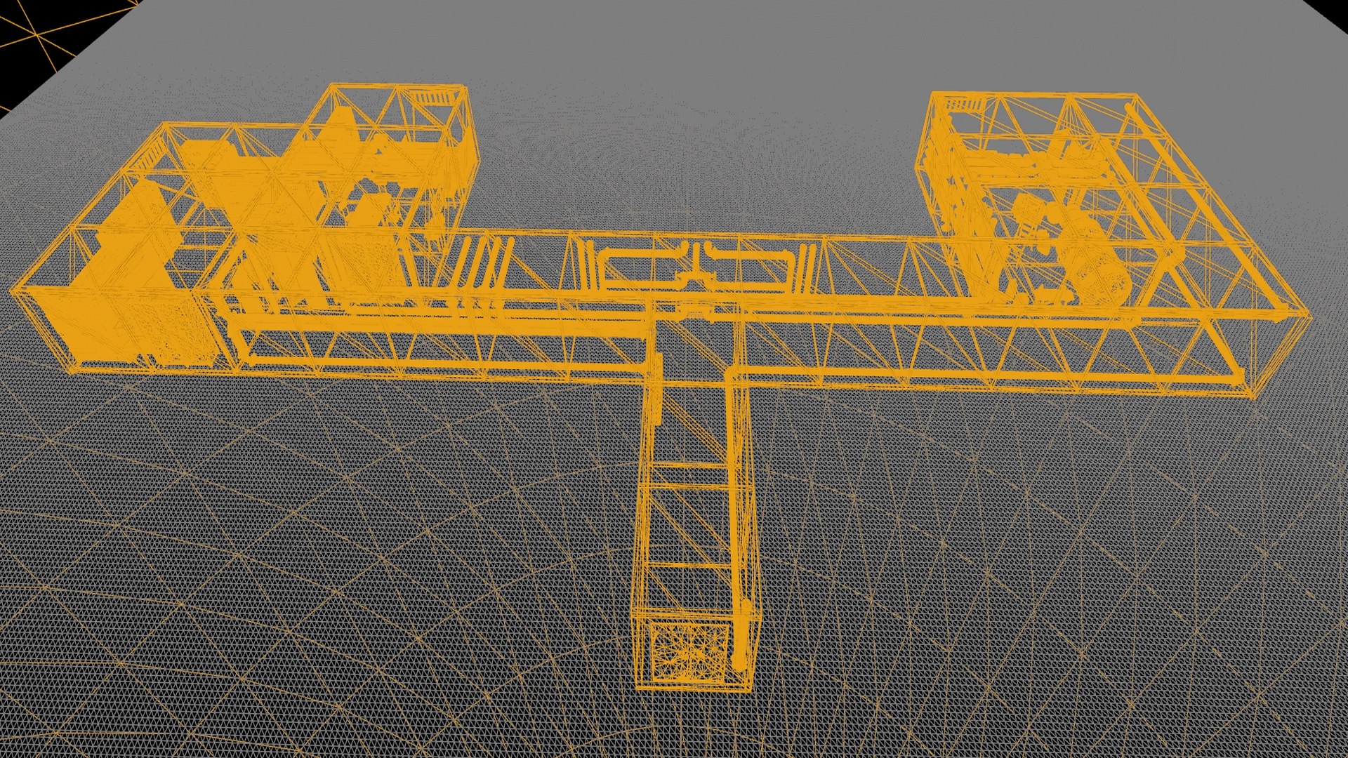 3D Rusty Dark Horror Basement Floor 3 Rooms Model - TurboSquid 2375273