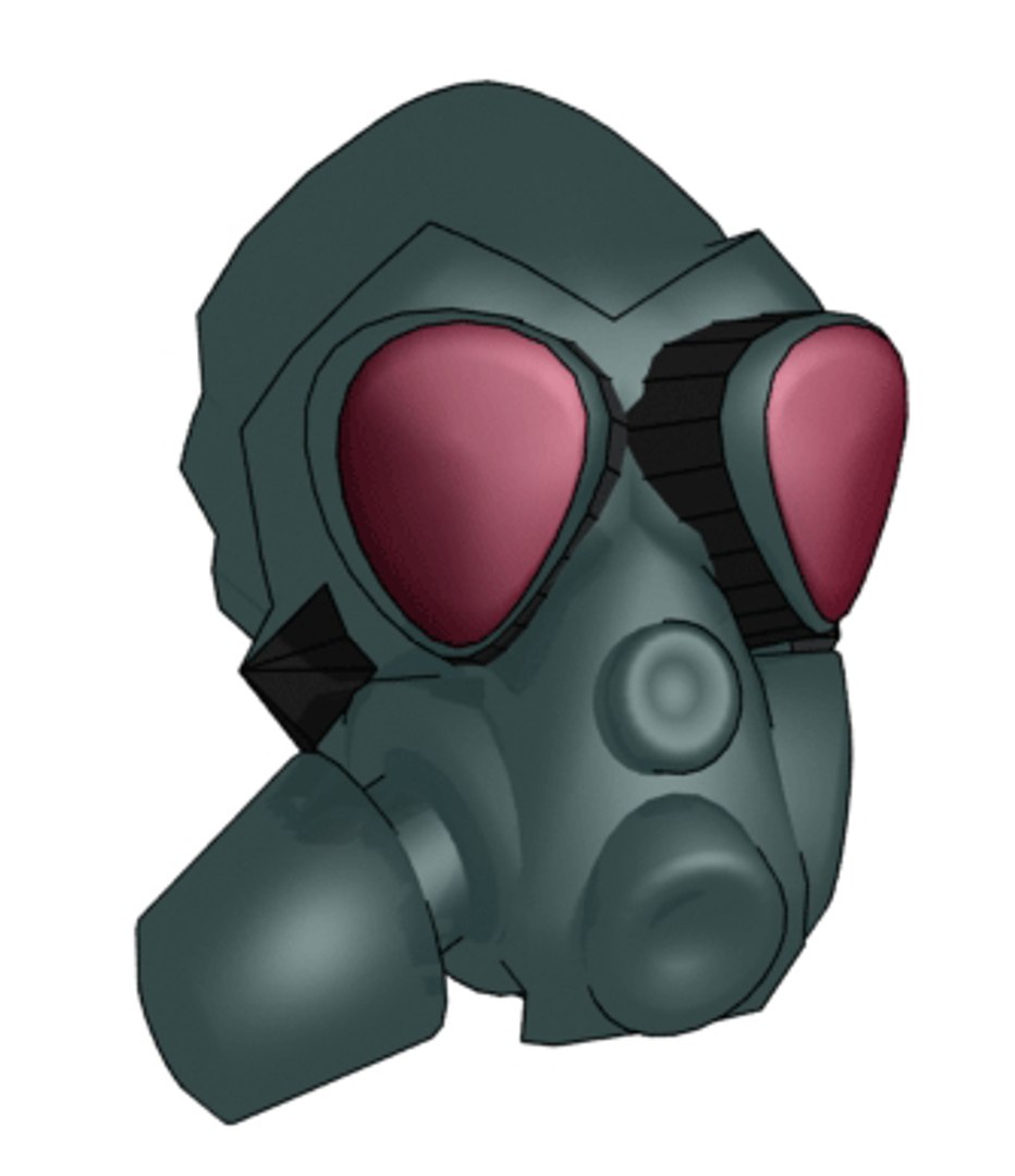 Free Gas Mask 3d Model