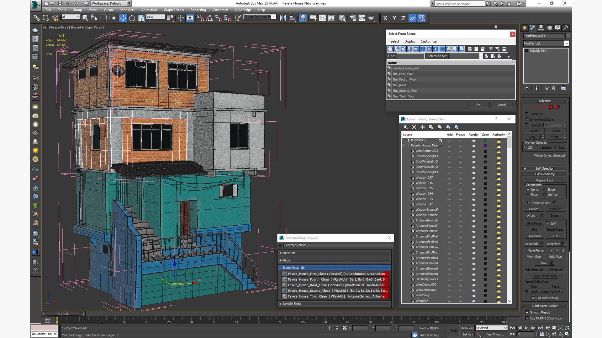 Favela House New model - TurboSquid 2080831