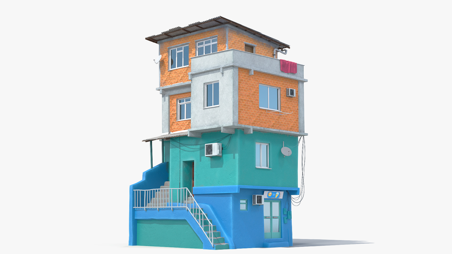 Favela House New Model - TurboSquid 2080831