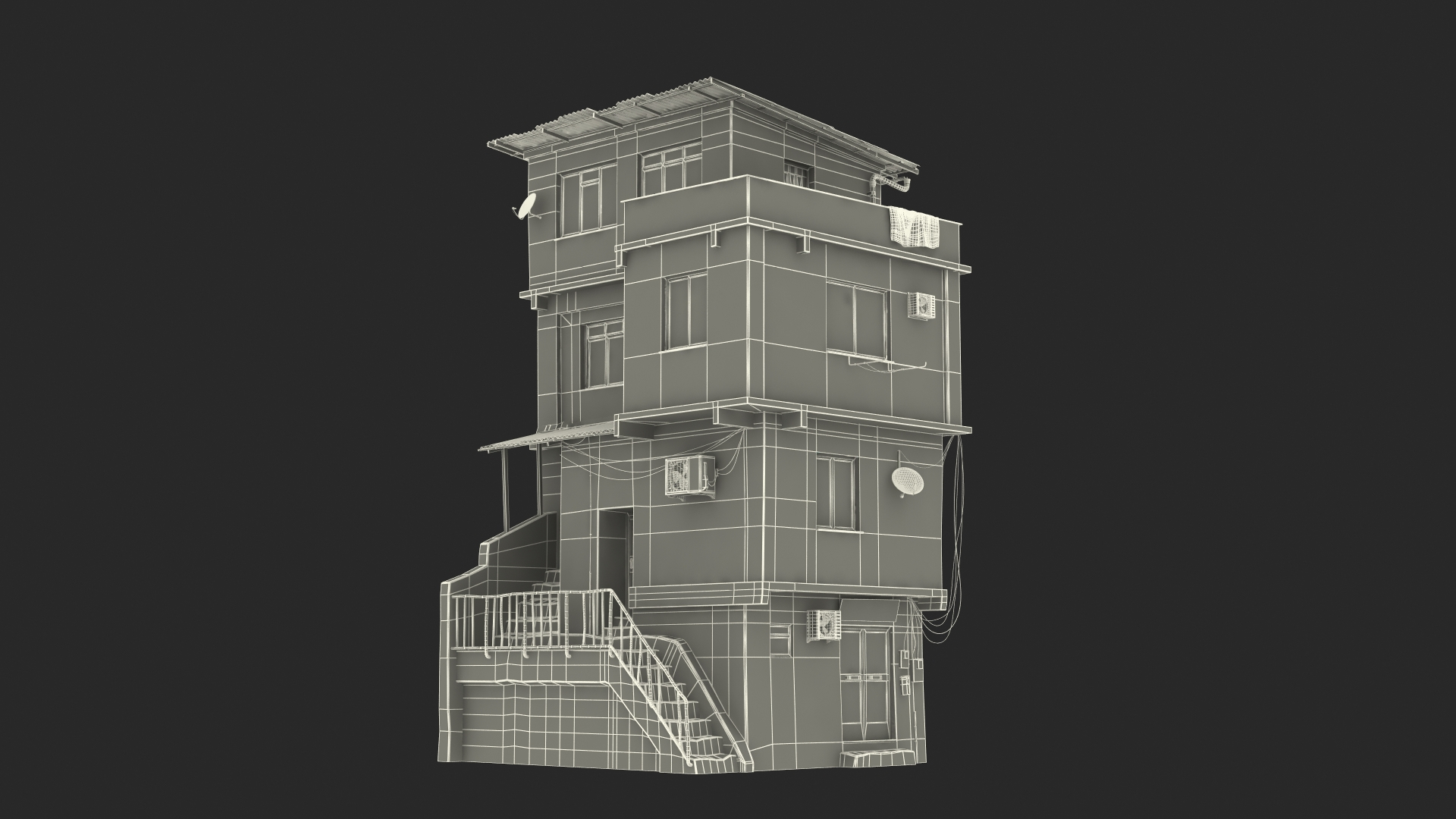 Favela House New Model - TurboSquid 2080831