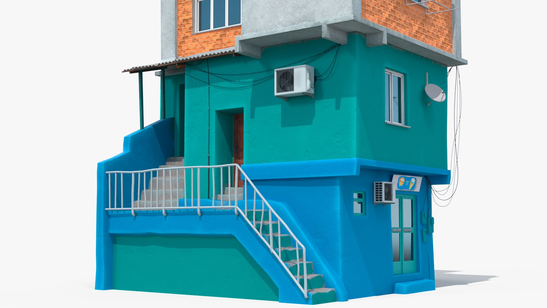 Favela House New model - TurboSquid 2080831