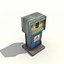 3d Low-poly Gas Pump