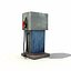 3d Low-poly Gas Pump