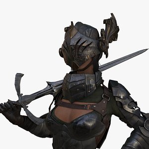 3D Woman Knight Models - Browse & Download Formats - TurboSquid