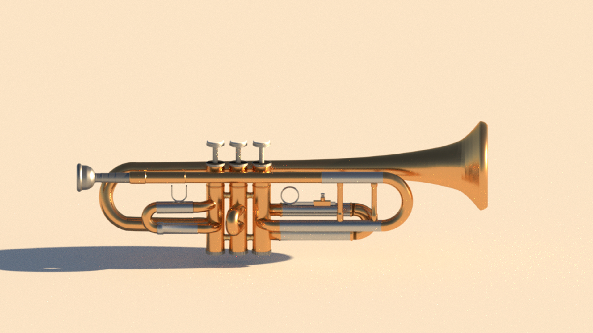 Trumpet Instrument Music Model - TurboSquid 1695159
