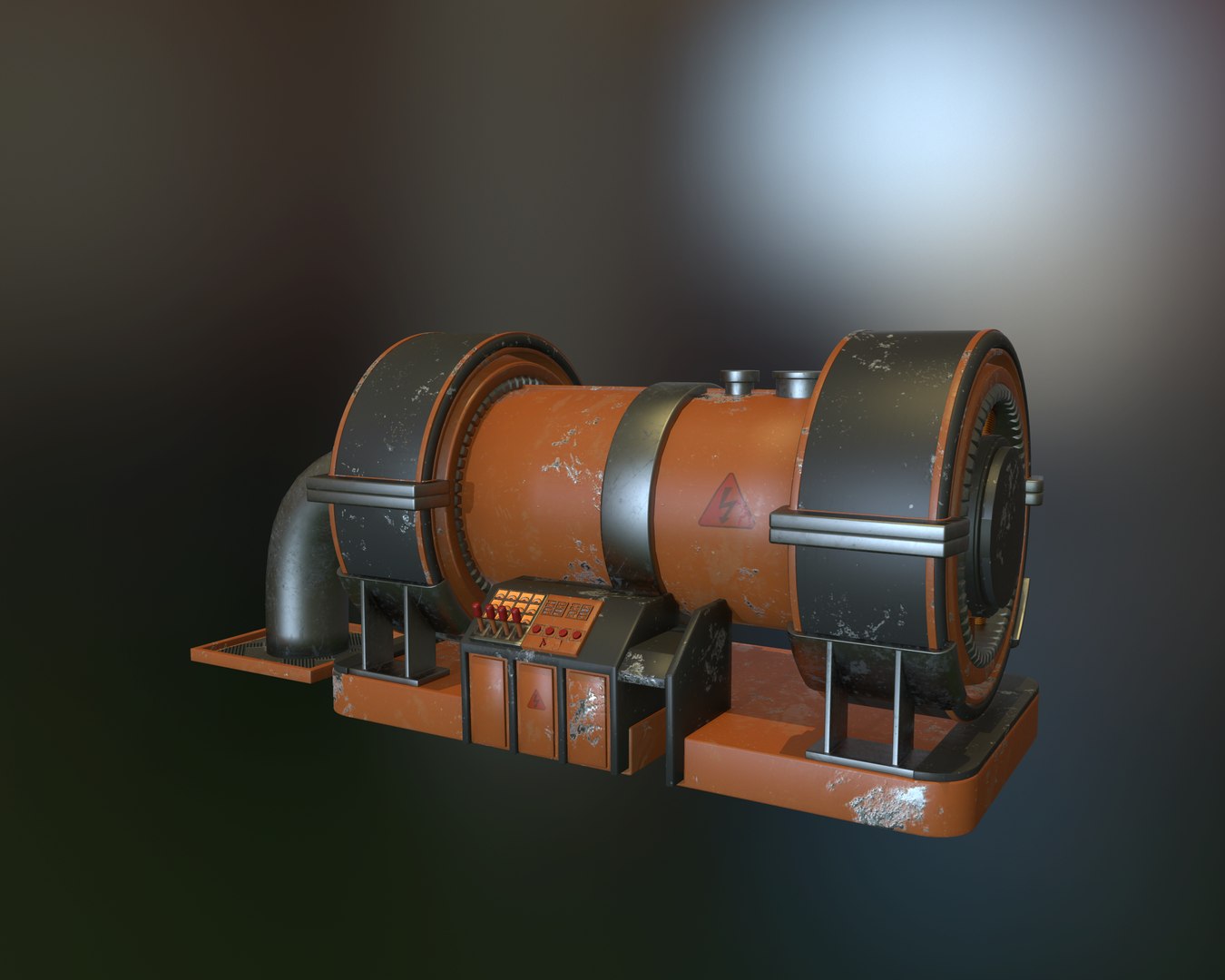 3D Power Generator Model - TurboSquid 1937251