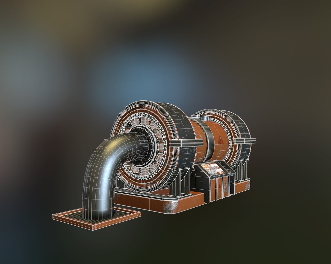 3D Power Generator Model - TurboSquid 1937251