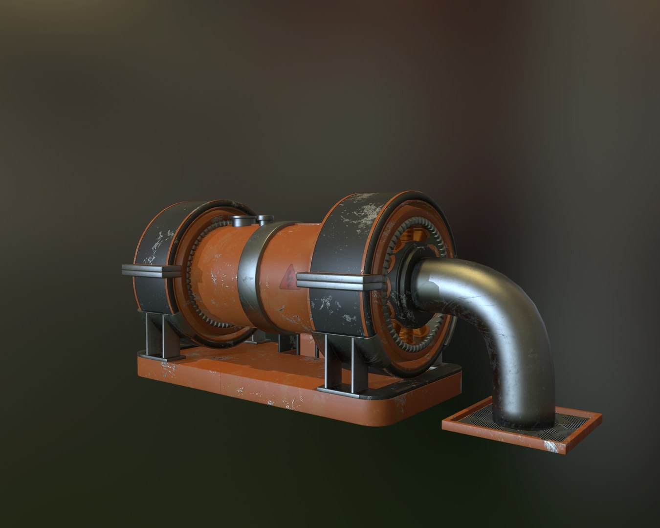3D Power Generator Model - TurboSquid 1937251