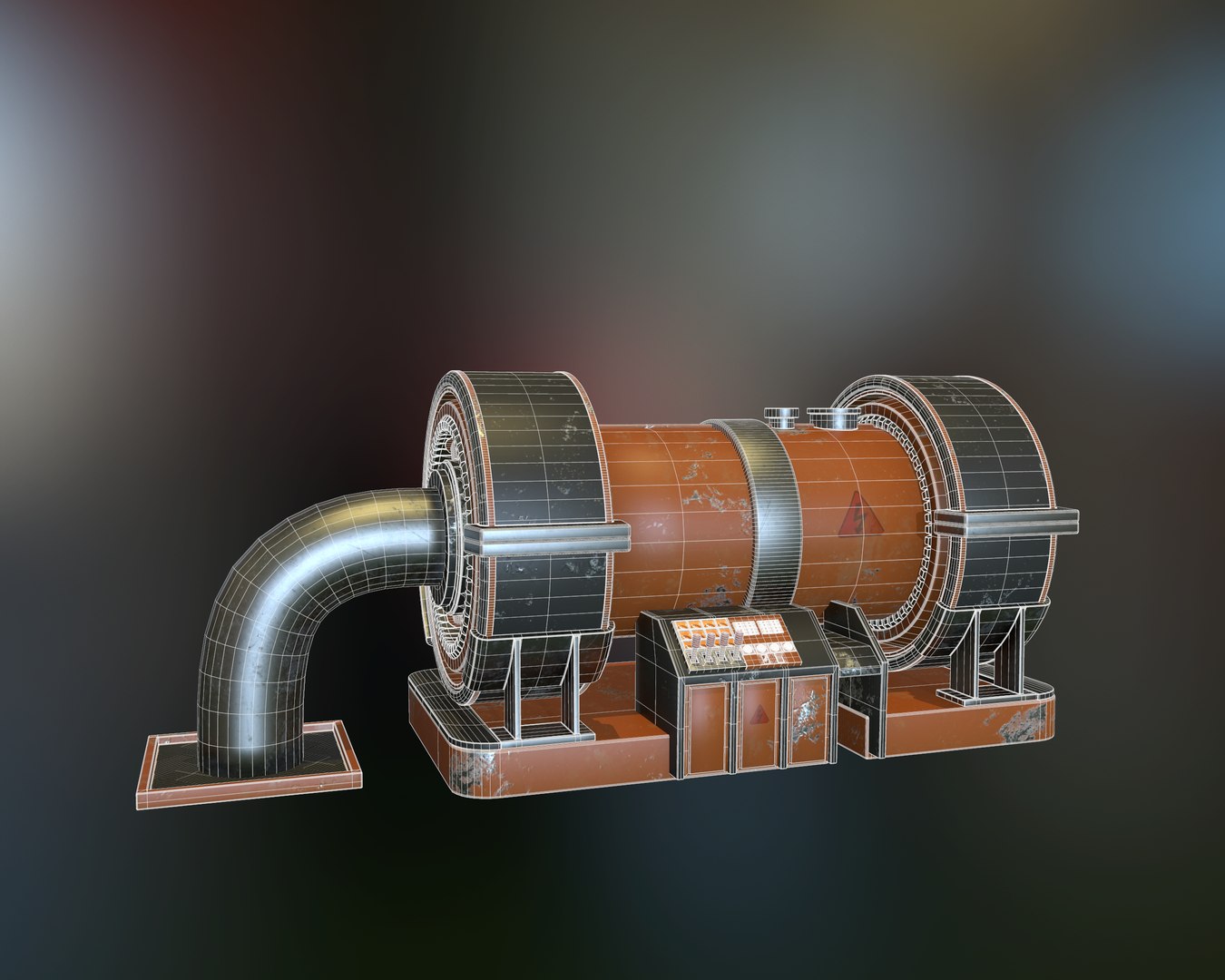 3D Power Generator Model - TurboSquid 1937251