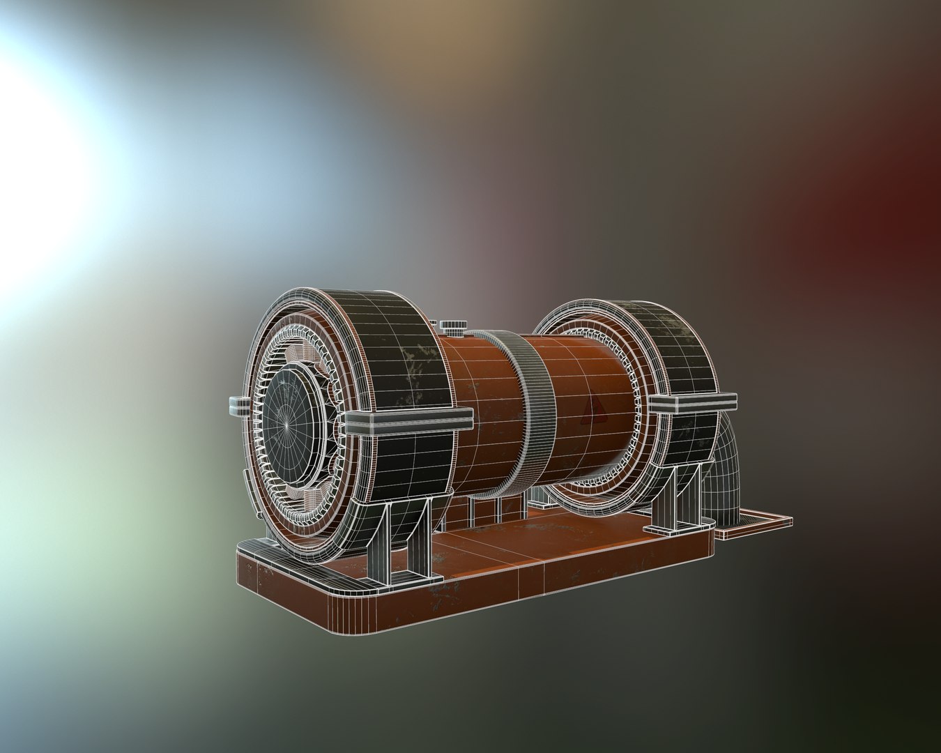 3D Power Generator Model - TurboSquid 1937251