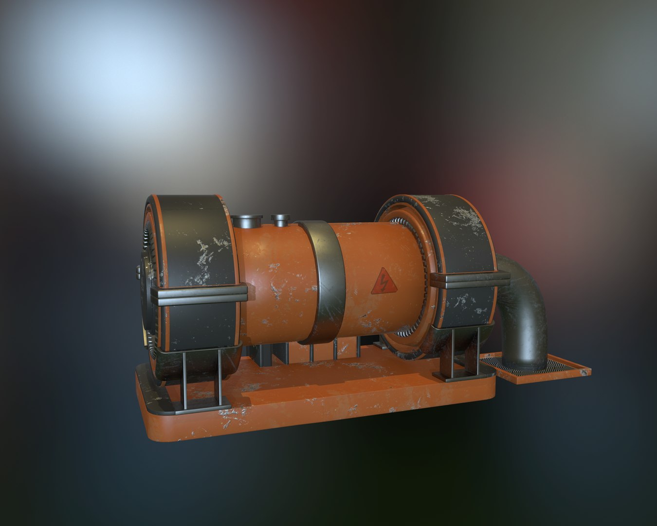 3D Power Generator Model - TurboSquid 1937251