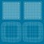 3D Quadra Glass Block Blue - TurboSquid 1830798