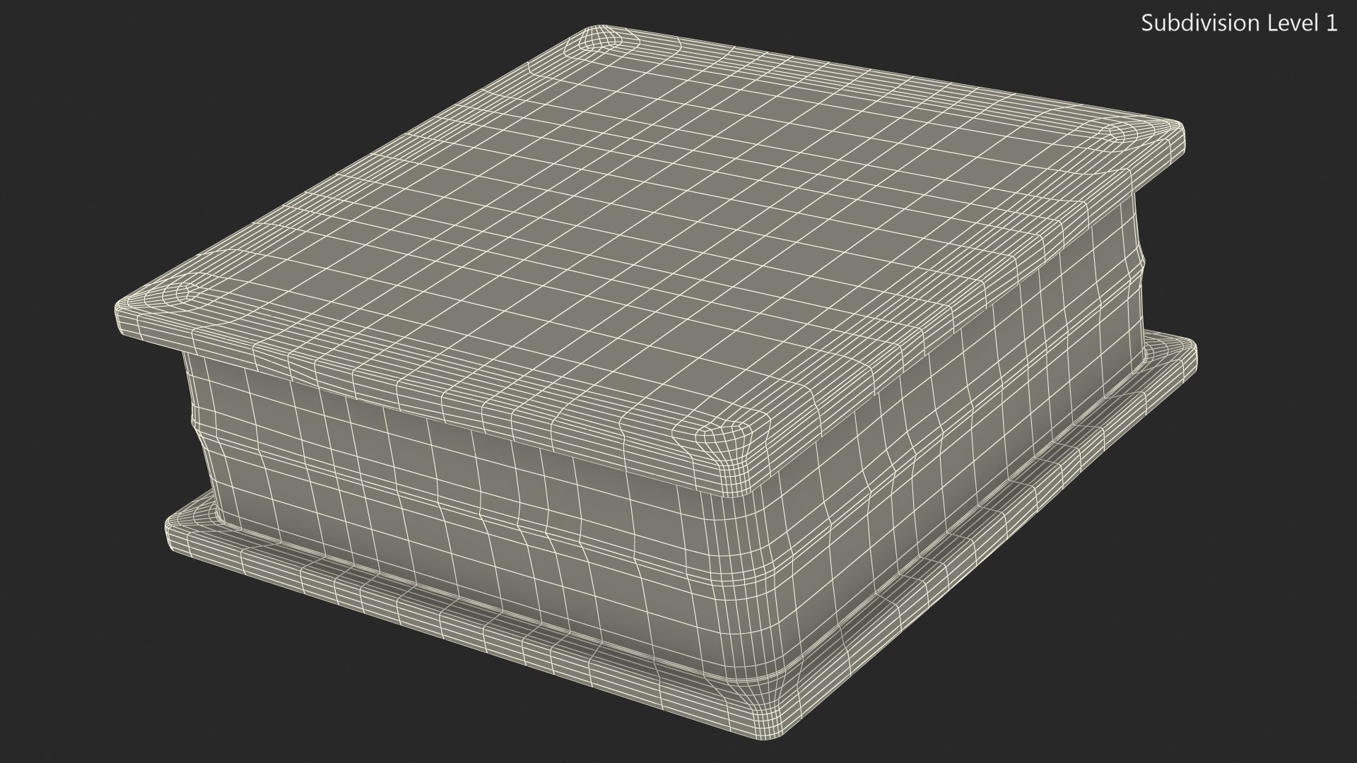 3D Quadra Glass Block Blue - TurboSquid 1830798