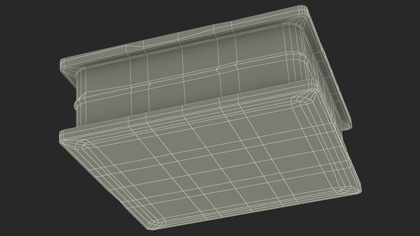 3D Quadra Glass Block Blue - TurboSquid 1830798