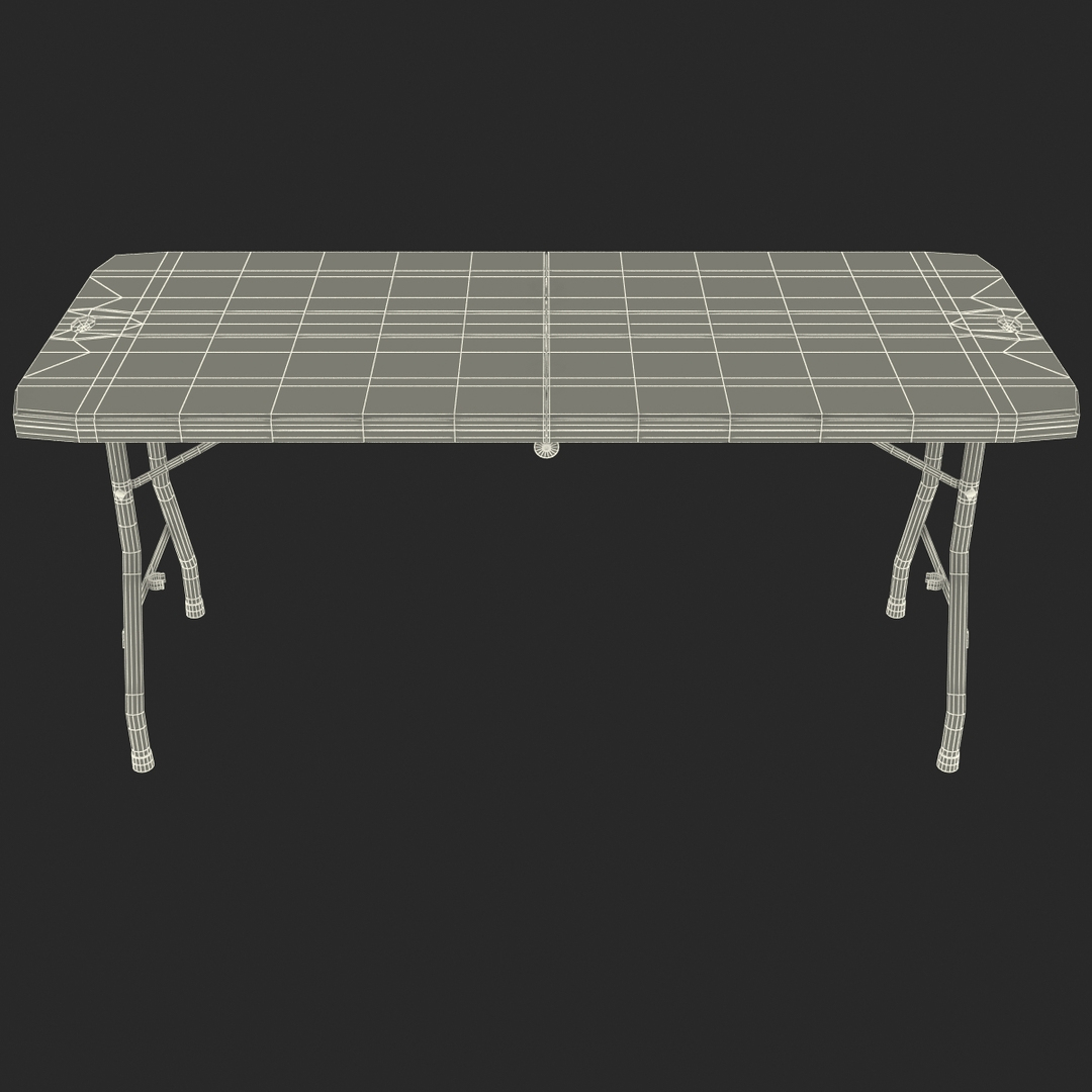 3d Model Fold Multipurpose Table