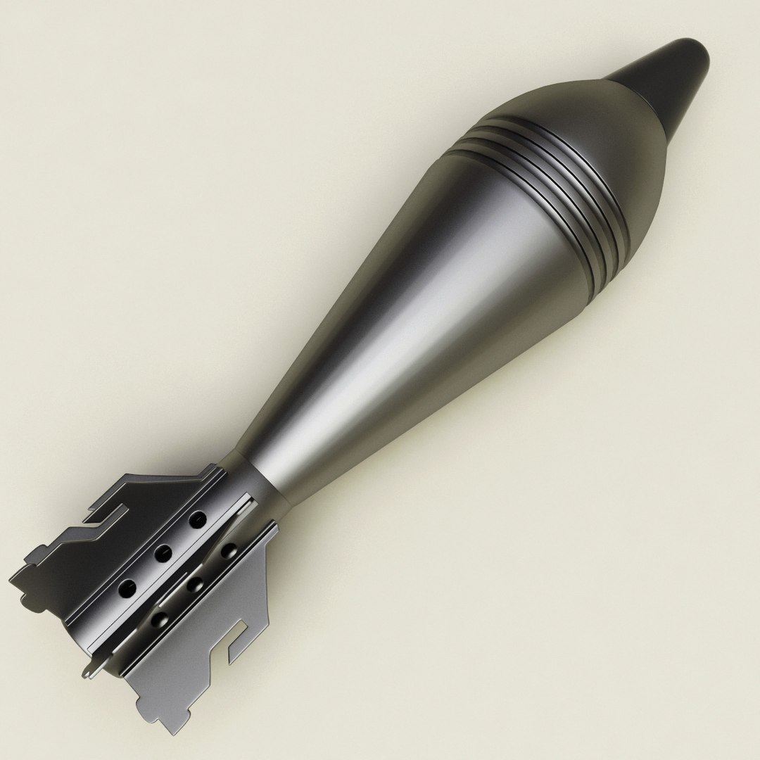 3d Model Mortar 2b14 Podnos 82mm