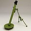 3d Model Mortar 2b14 Podnos 82mm