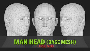 Head Mesh 3D Models for Download | TurboSquid