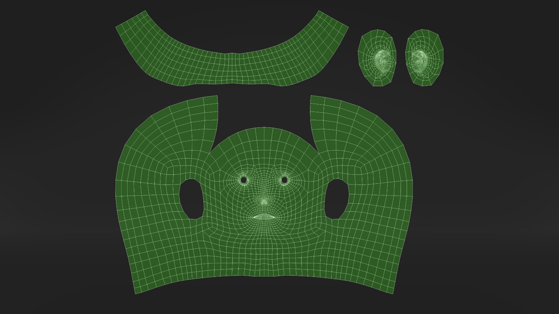 Head Base Mesh Model - TurboSquid 1201463