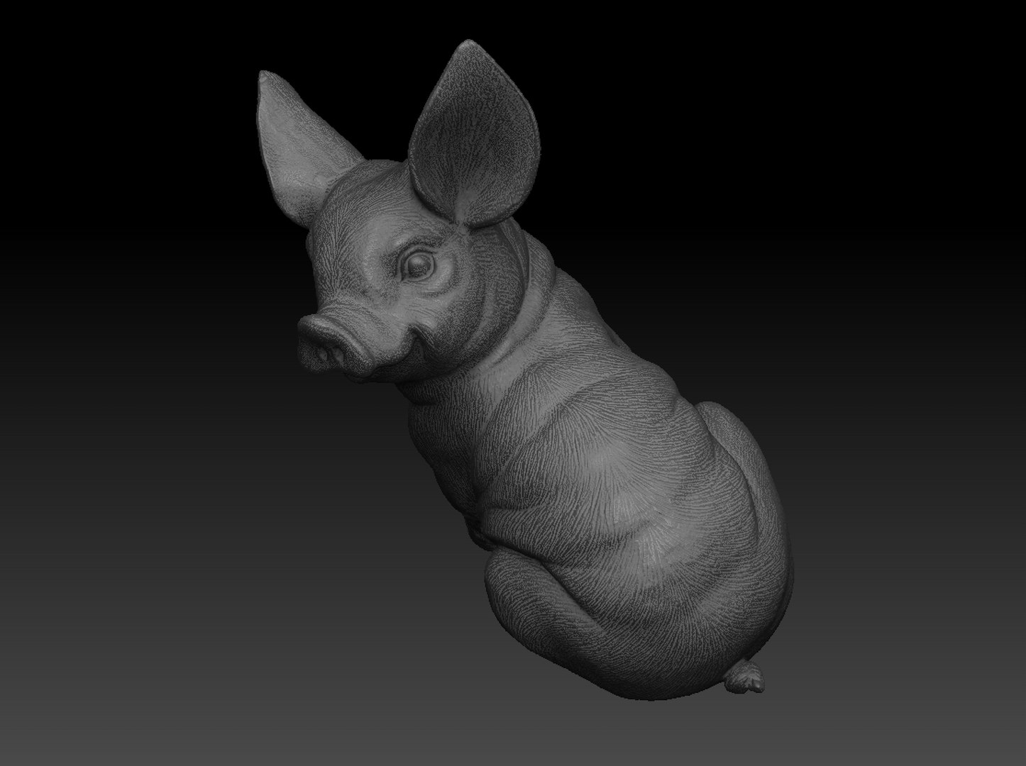 3D Model Pig - TurboSquid 1415289