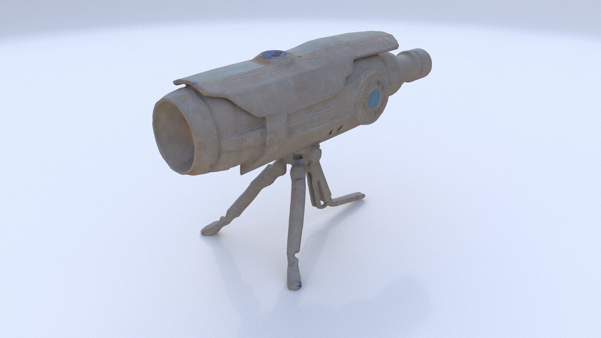 3D Model Particle Cannon - TurboSquid 2328996
