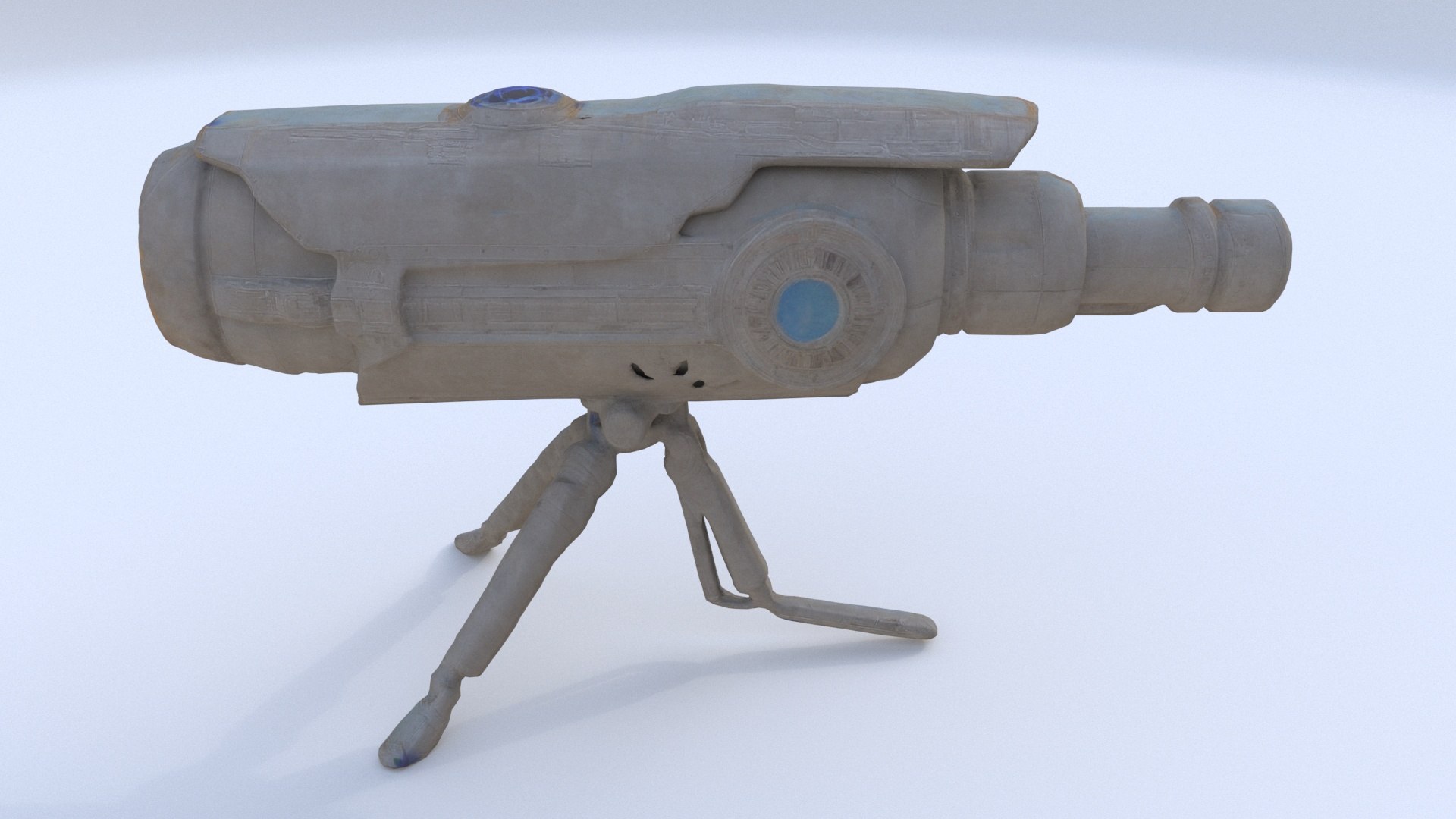 3D Model Particle Cannon - TurboSquid 2328996