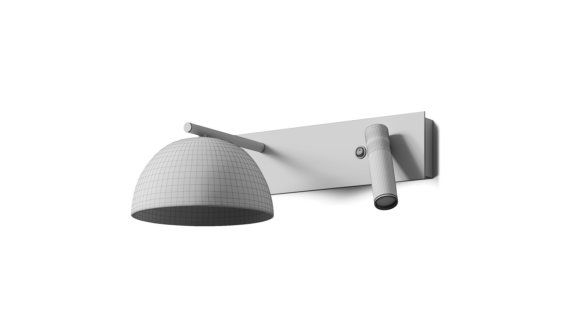 Absis A Lector Luxcambra Adjustable Wall Lamp Model - TurboSquid 2237228